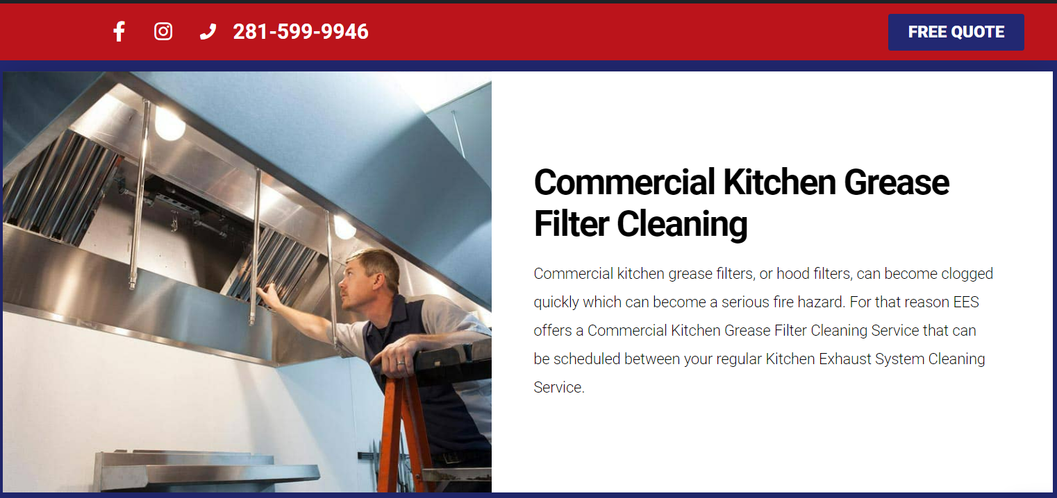 EES Inc. | #1 Best Kitchen Grease Filter Cleaning Service