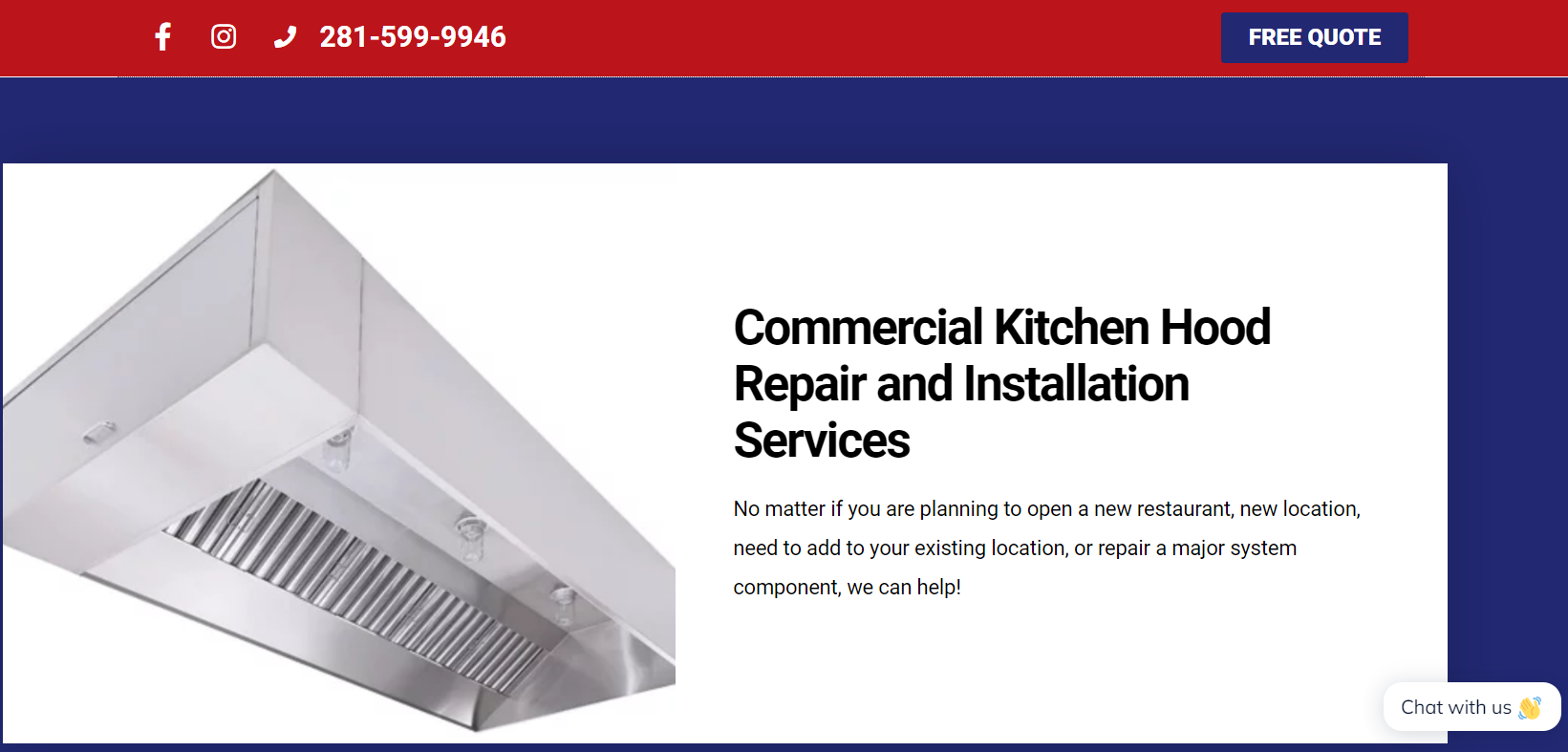EES Inc. | #1 Top Kitchen Hood Repair & Installation Service